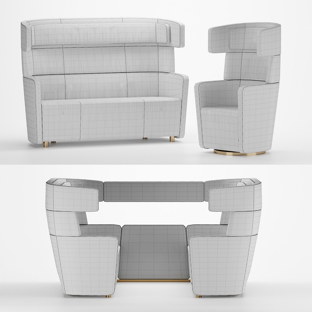 Office Wing Series 3D - TurboSquid 1545871