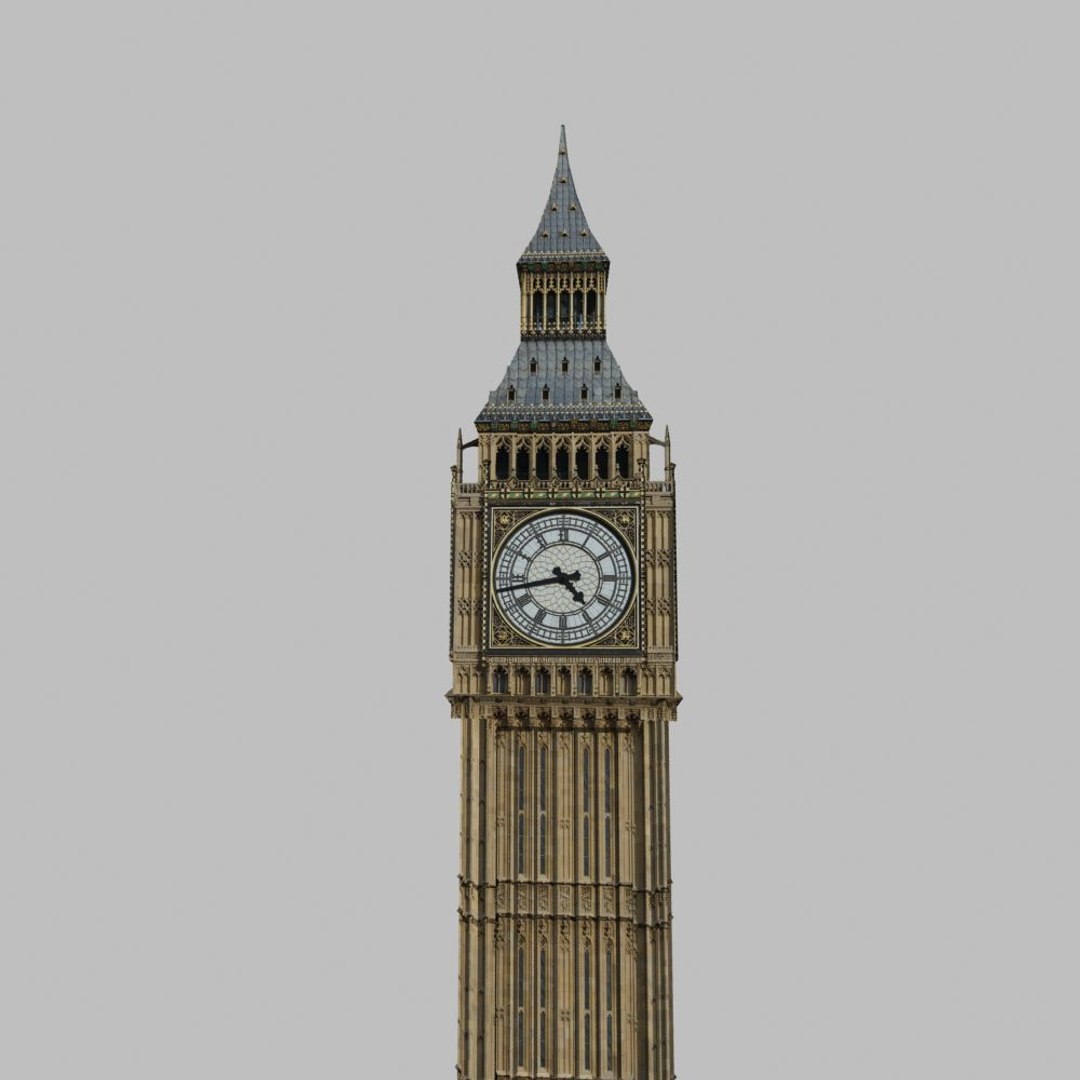 big ben 3d model