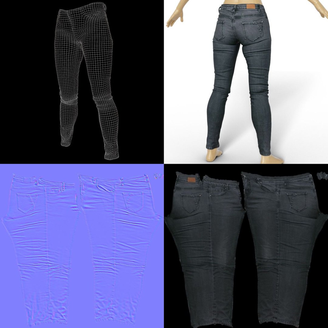 3D Photorealistic Clothing - TurboSquid 1192136