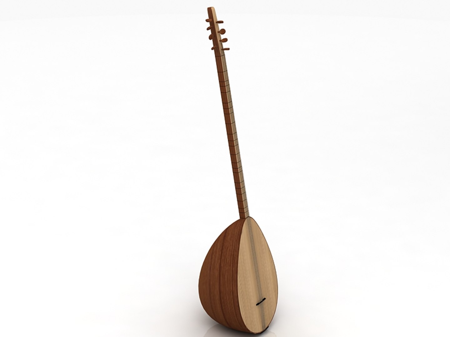 Baglama Musical Instrument 3D Model - TurboSquid 1657442