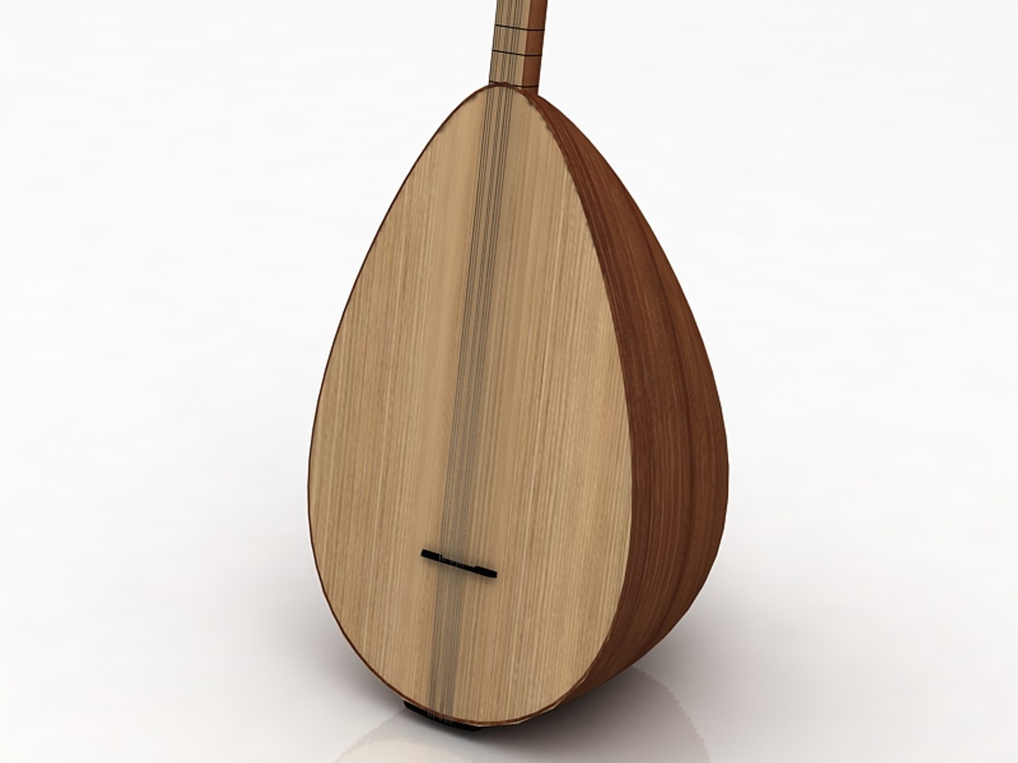 Baglama Musical Instrument 3D Model - TurboSquid 1657442