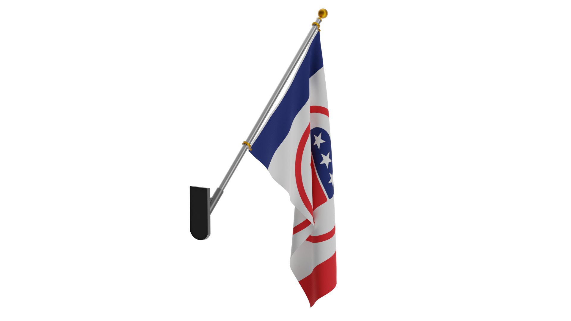 Republican Party GOP Flags Model - TurboSquid 2210565