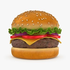 3D Burger Models - Browse & Download Formats - TurboSquid