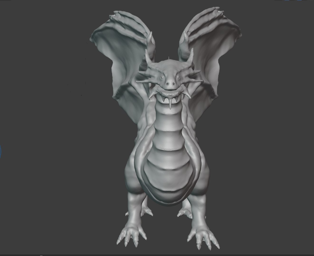 3D Model Dragon Blender Sculpting - TurboSquid 1691260