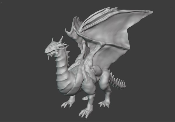 3D model dragon blender sculpting - TurboSquid 1691260