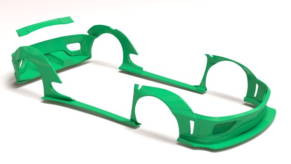 F360 Liberty Walk wide body kit printable 3D 모델 - TurboSquid 1980084