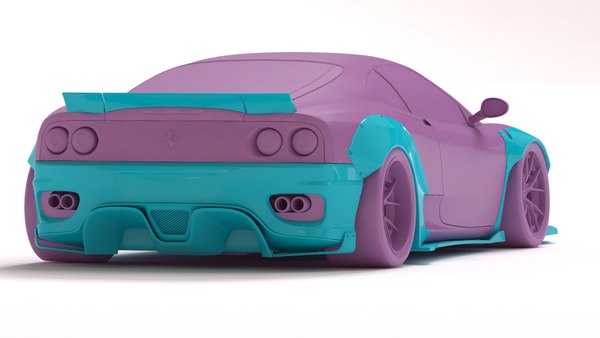 F360 Liberty Walk wide body kit printable 3D 모델 - TurboSquid 1980084