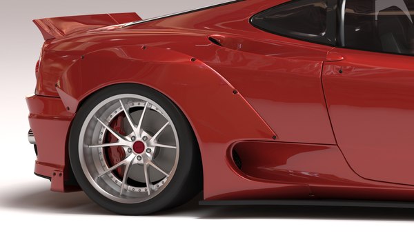 F360 Liberty Walk wide body kit printable 3D 모델 - TurboSquid 1980084