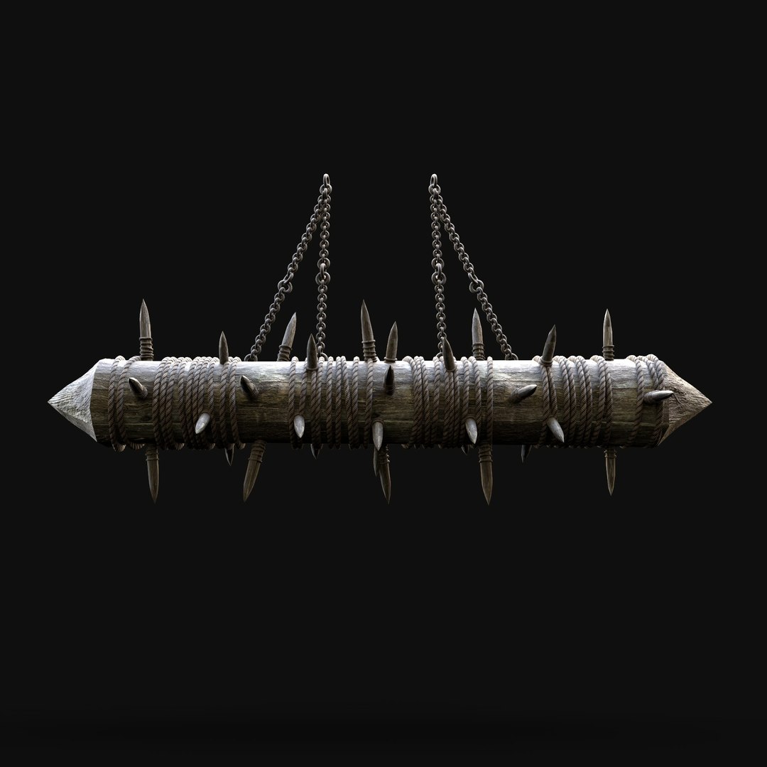 JAGGED LOG PITFALL BOOBY TRAP HUNTER DEADFALL Model - TurboSquid 1862380