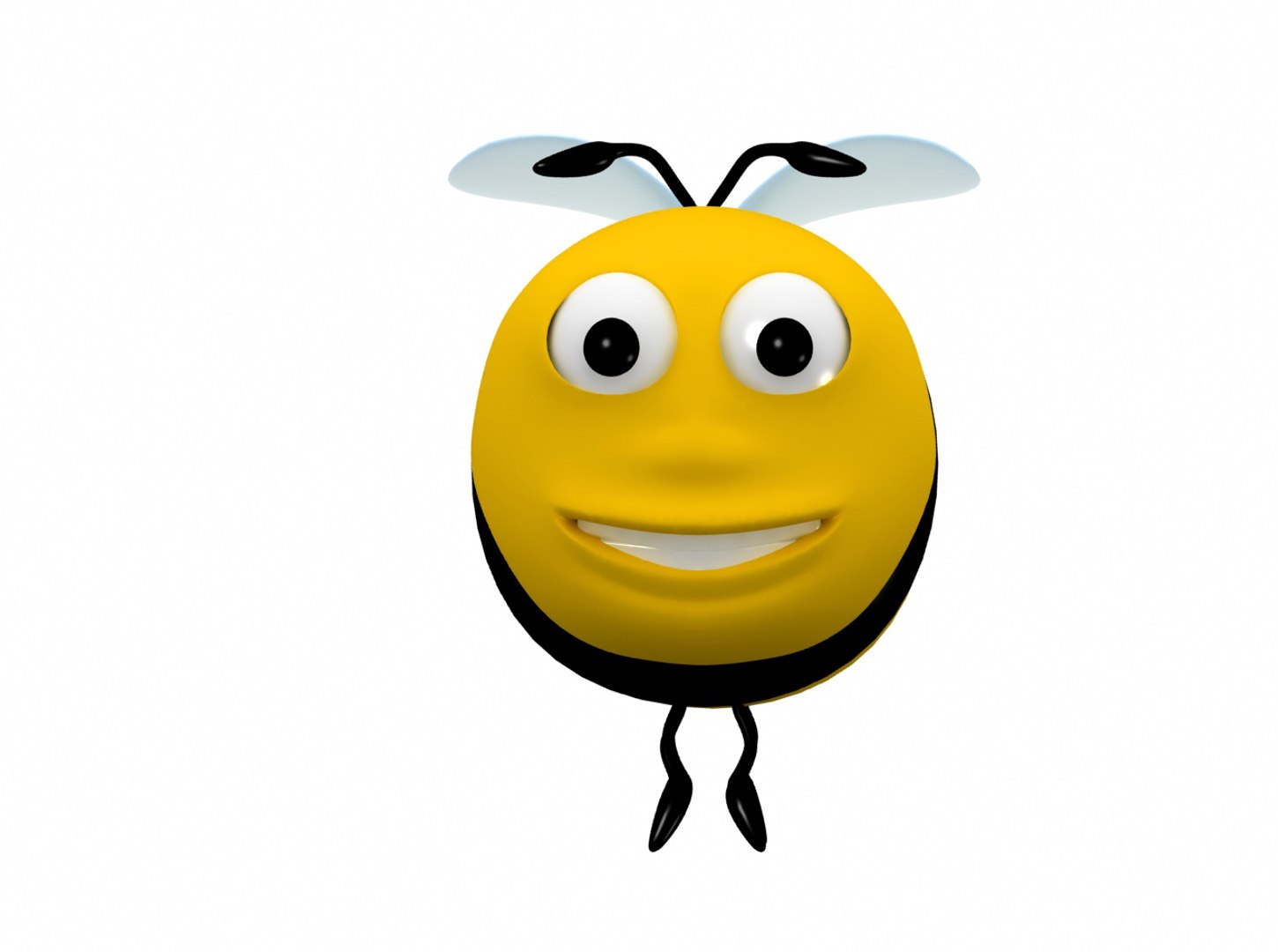 3D Bee Character Model - TurboSquid 1197751