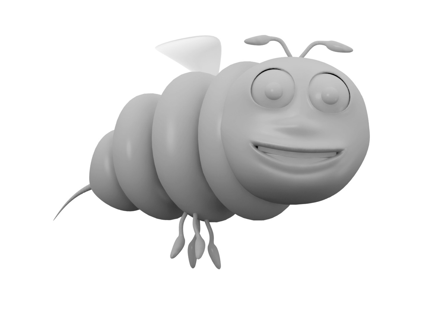 3D Bee Character Model - TurboSquid 1197751