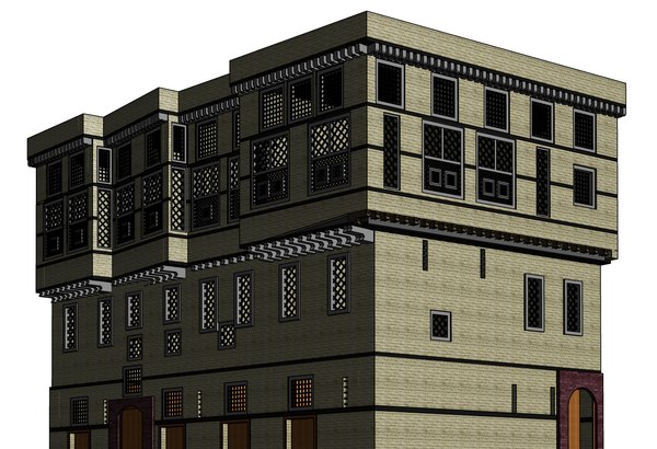 Heritage building fowa city 3D - TurboSquid 1534069