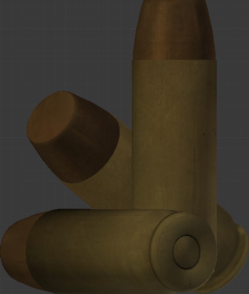 modelo 3d.50 ae bala - TurboSquid 728476