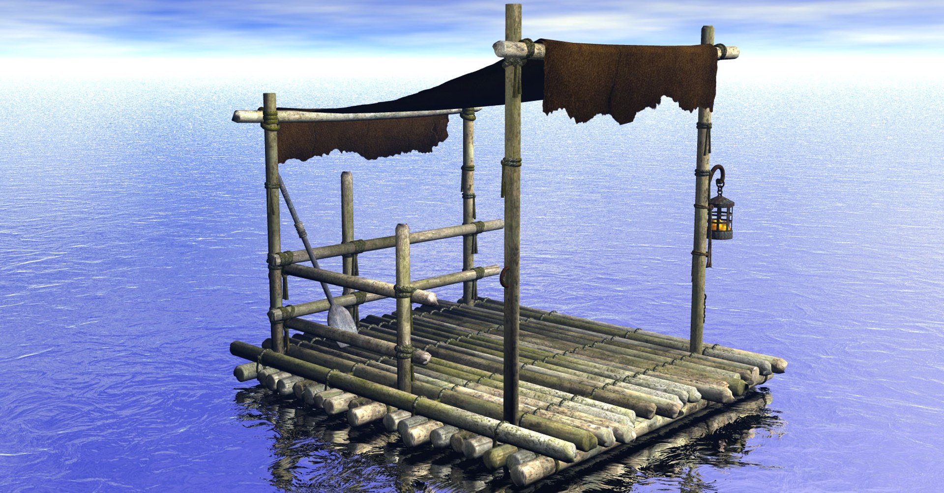 3D Swamp Rafts - TurboSquid 1731588