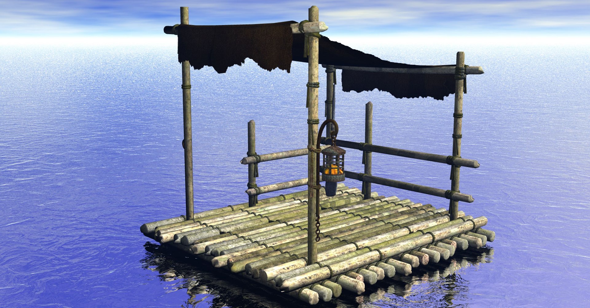 3D Swamp Rafts - TurboSquid 1731588