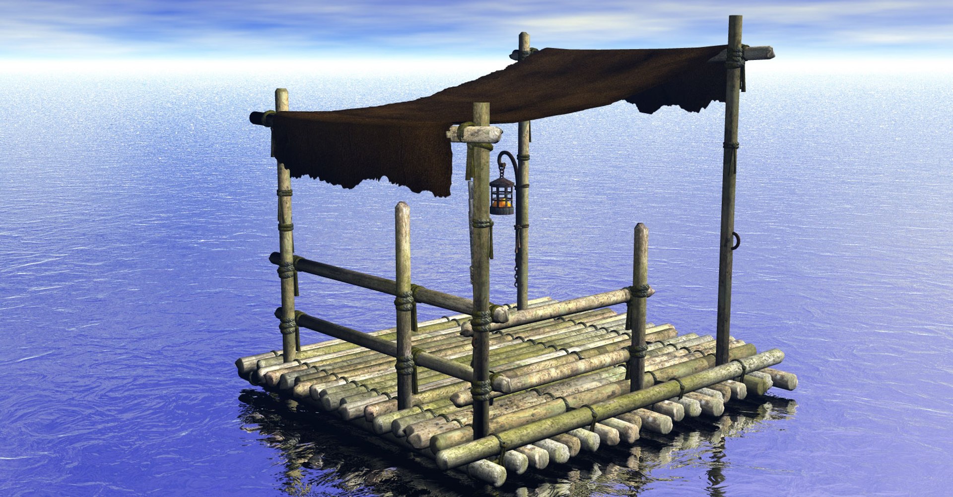 3D Swamp Rafts - TurboSquid 1731588