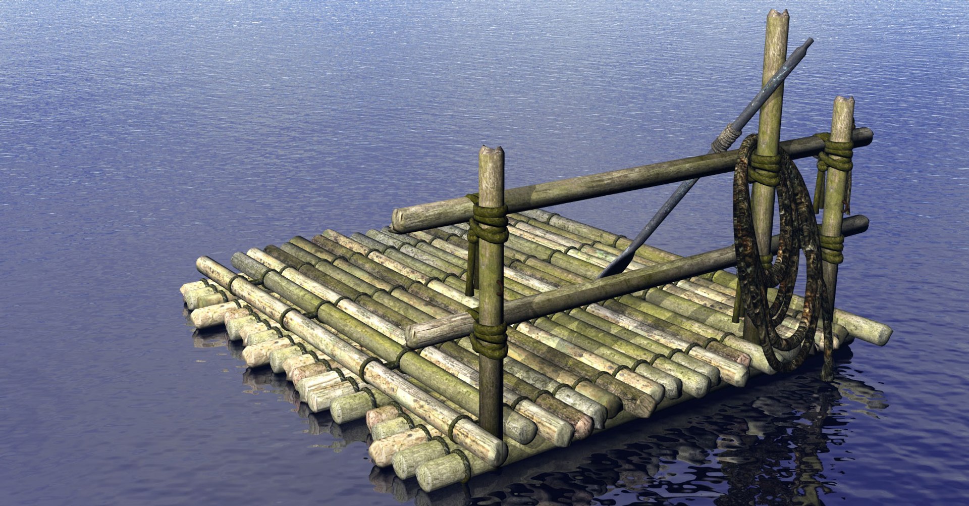 3D Swamp Rafts - TurboSquid 1731588