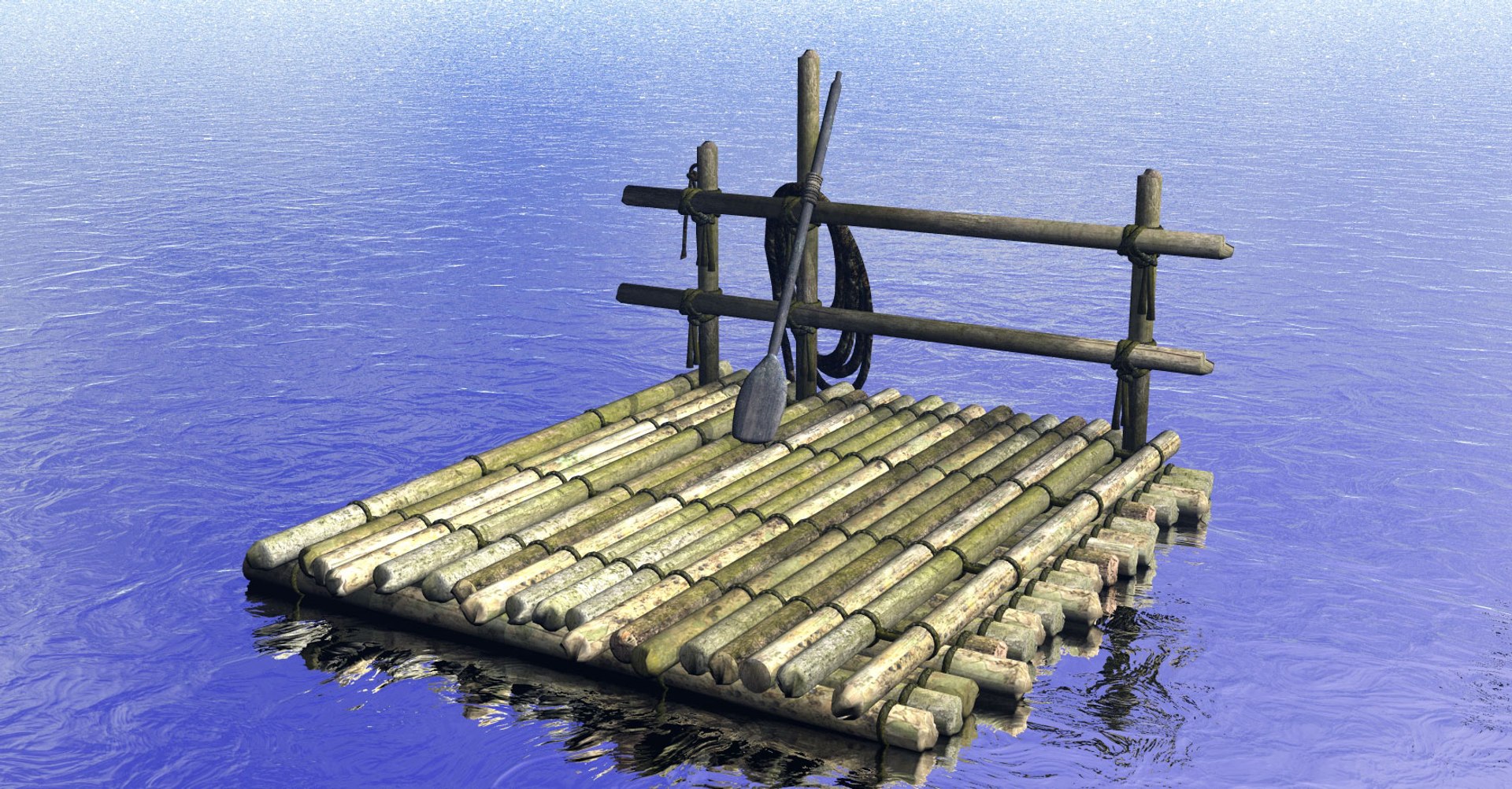 3D Swamp Rafts - TurboSquid 1731588