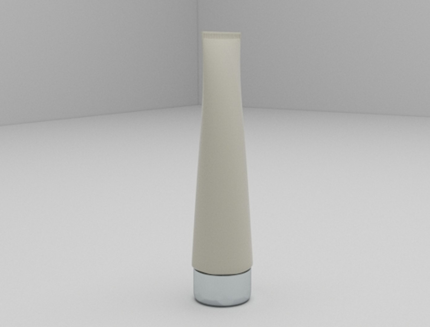 Cream Tube 3D Model - TurboSquid 1563454
