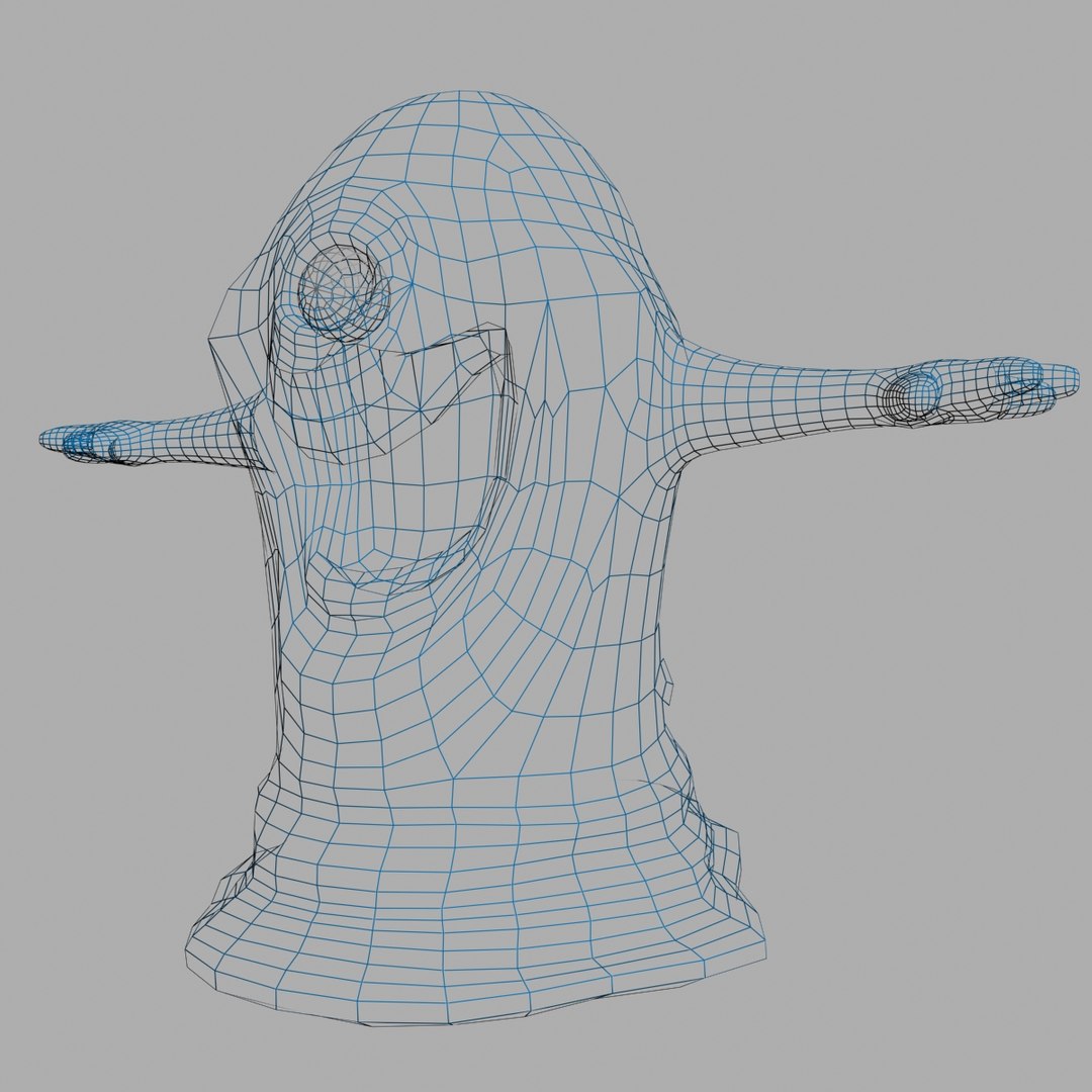 3d Model Bob Monsters Vs Aliens