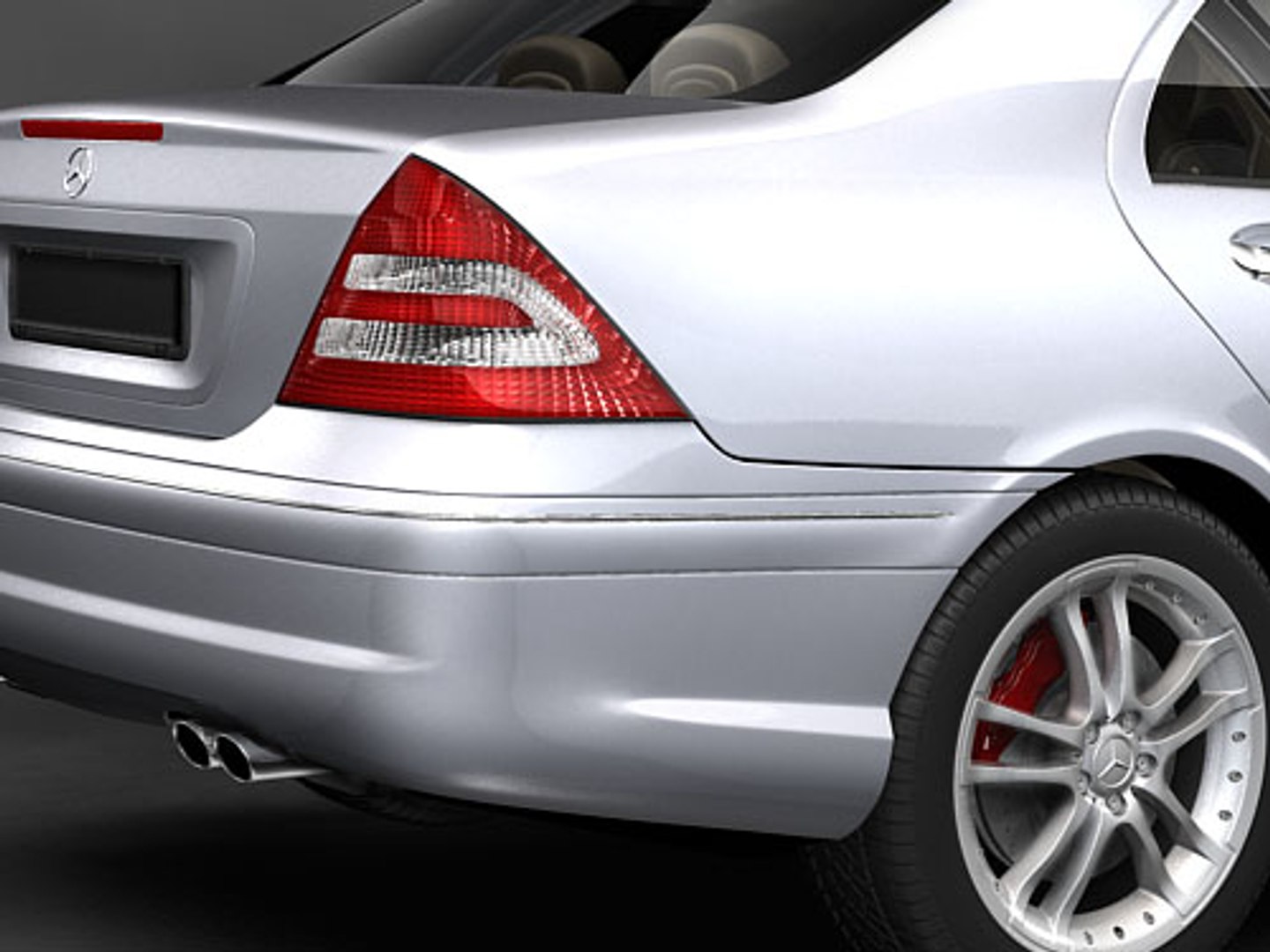 Max Mercedes W203 Sedan Car