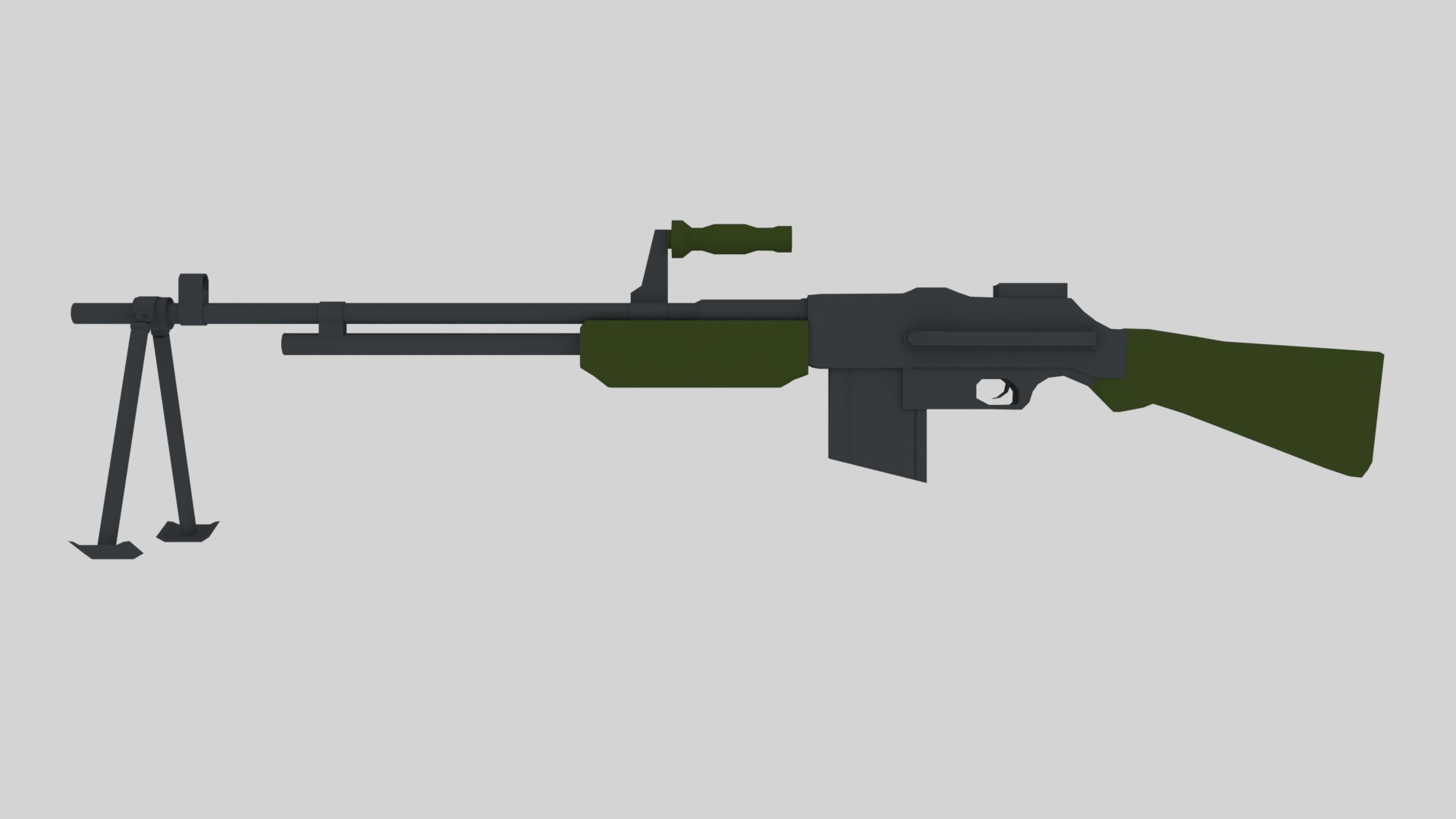 Bar Rifle Model - TurboSquid 1245374