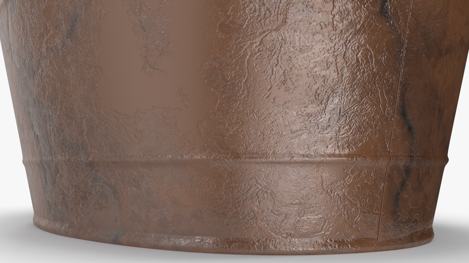 Large Rusty Steel Oval Tub 3D model - TurboSquid 1778859