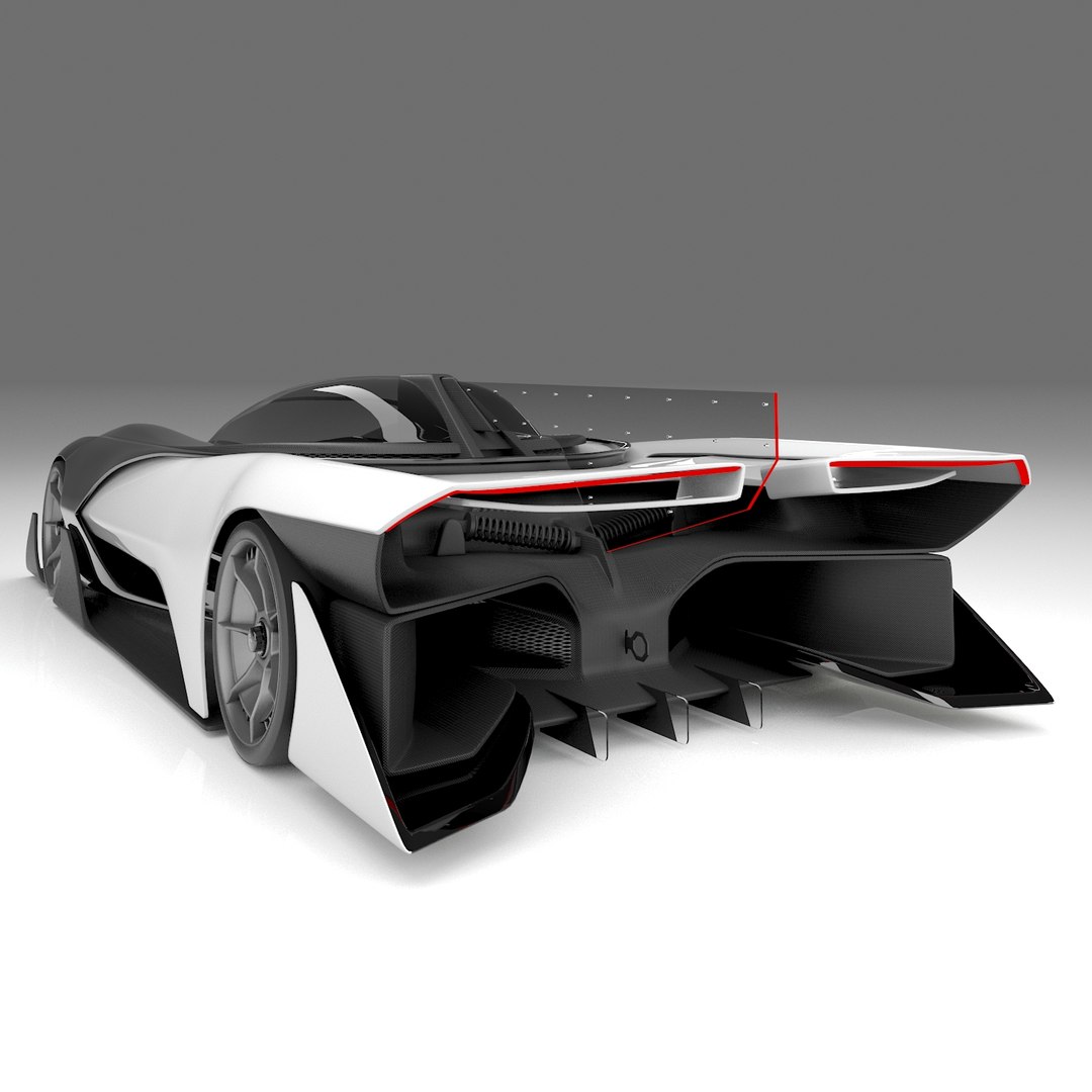 Faraday Future Ffzero1 Model - TurboSquid 1243842