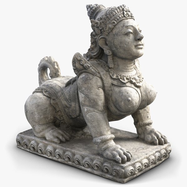 modelo 3d Estatua de la esfinge - TurboSquid 1061338