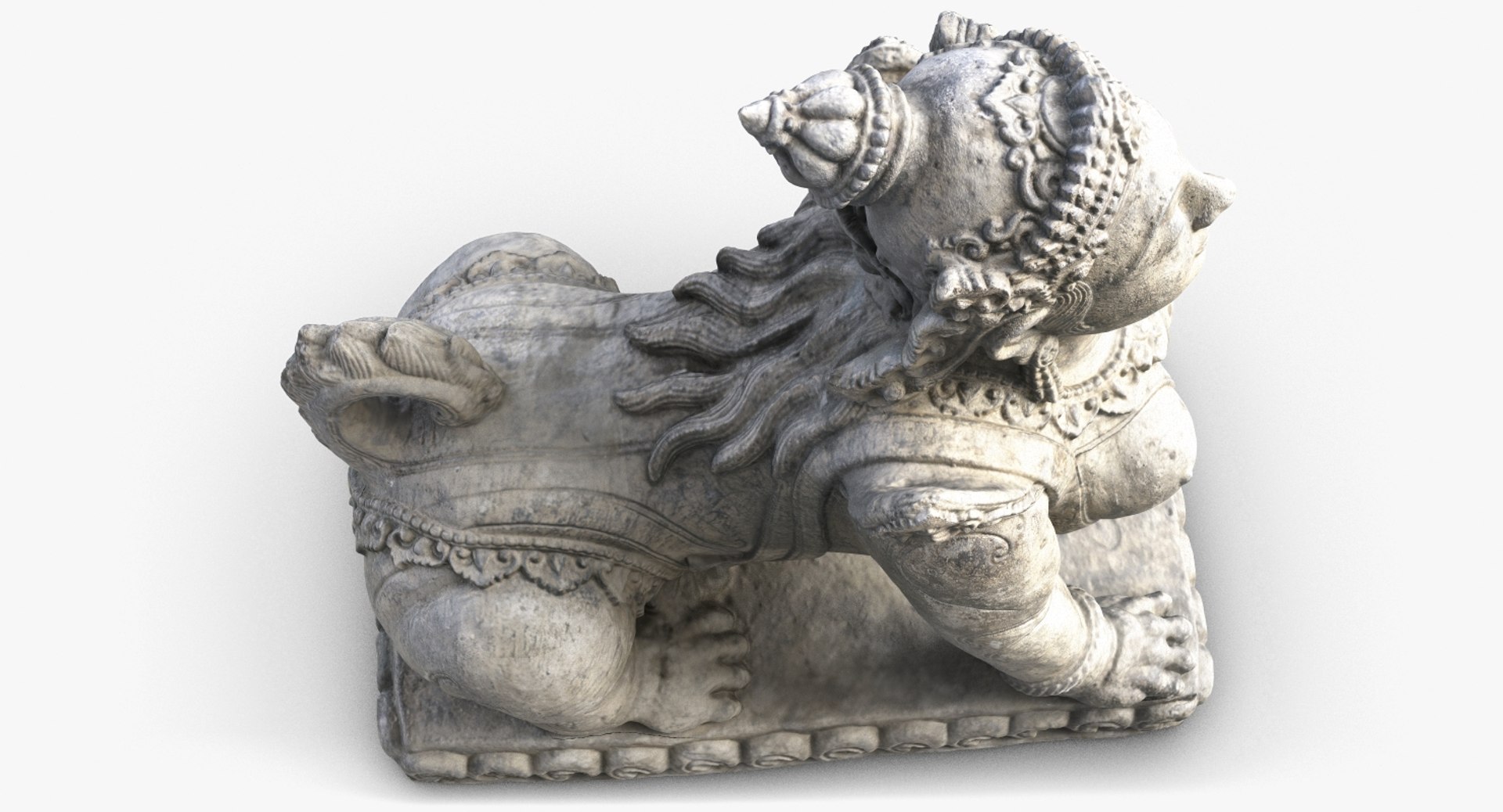 Sphinx Statue 3d Model