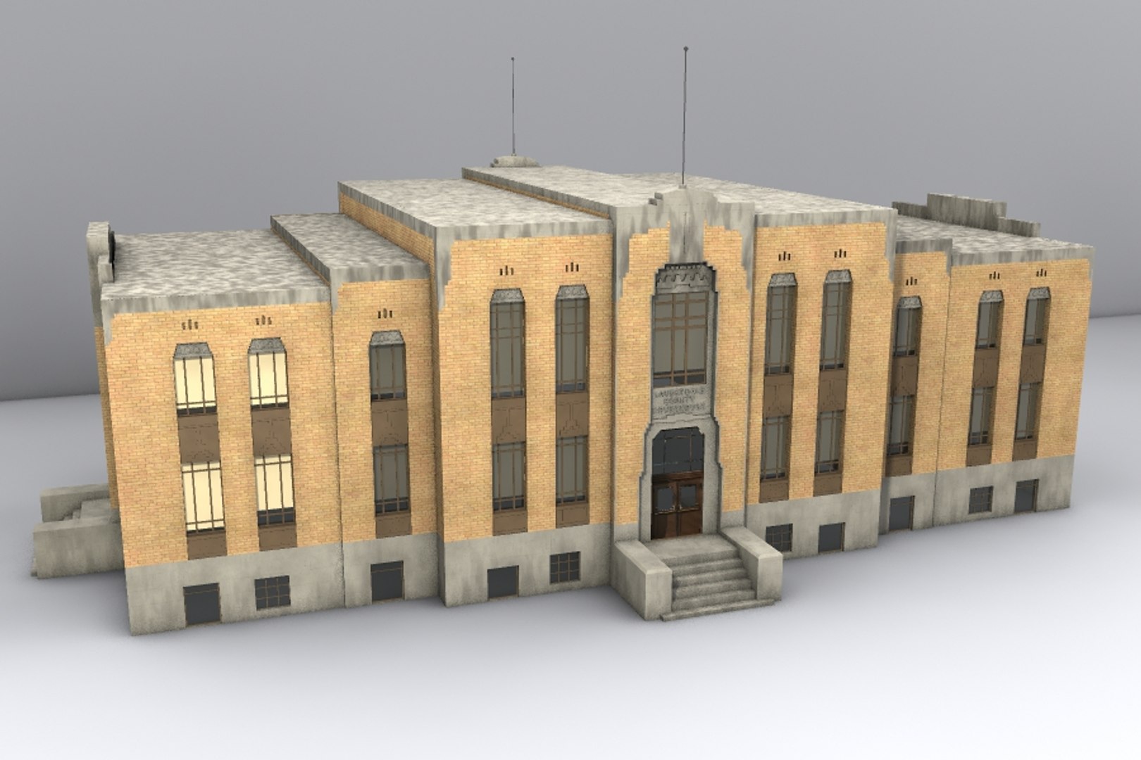 3d Model Courthouse