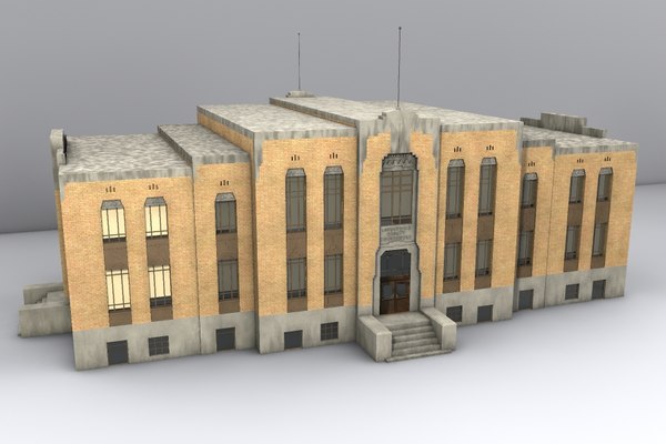 3D Courthouse Models | TurboSquid