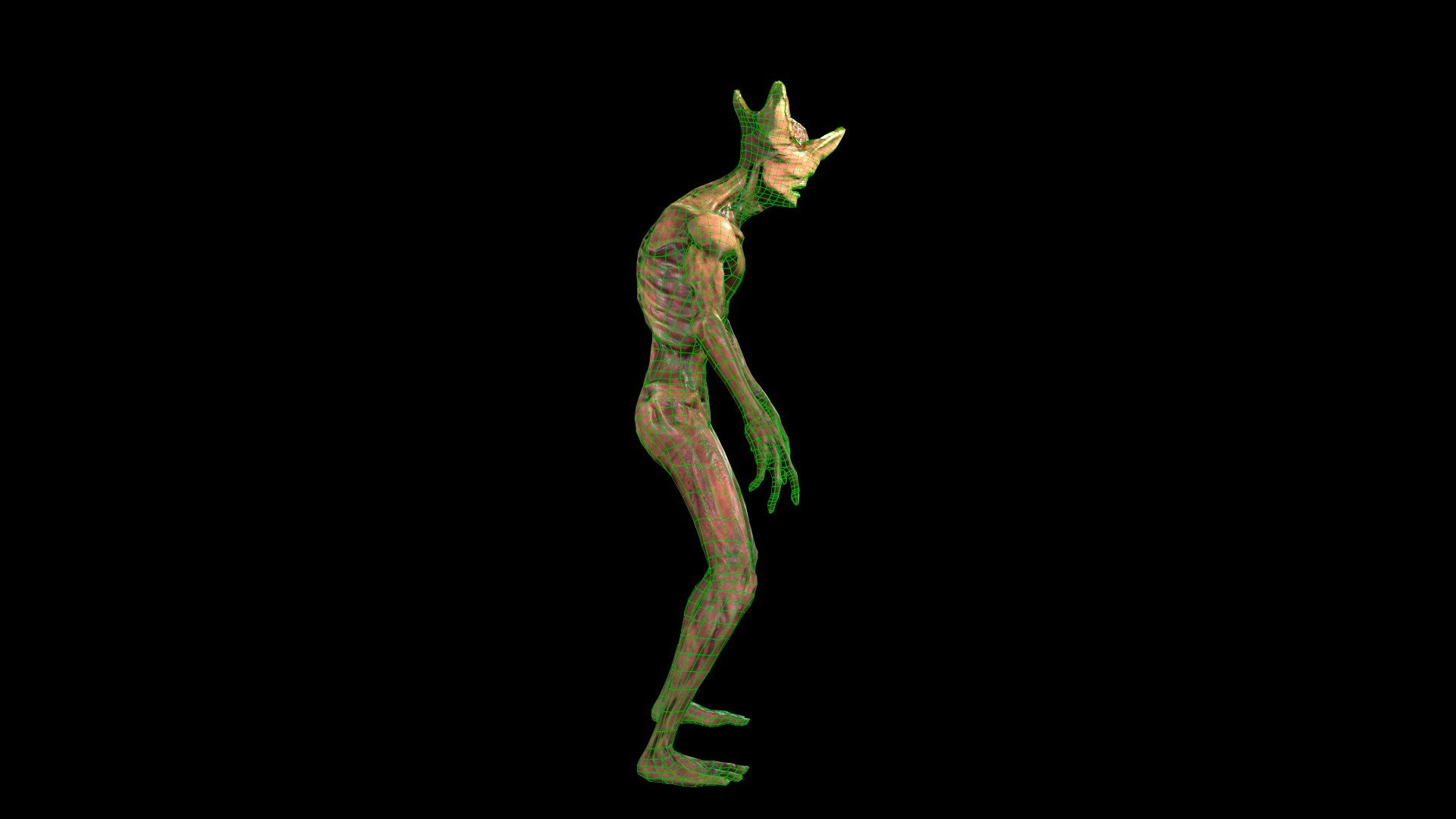 Mutant games animations model - TurboSquid 1706755