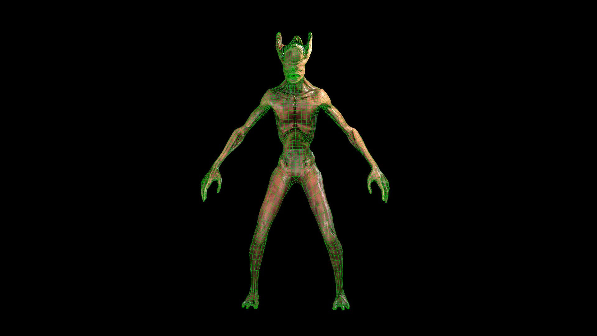 Mutant games animations model - TurboSquid 1706755