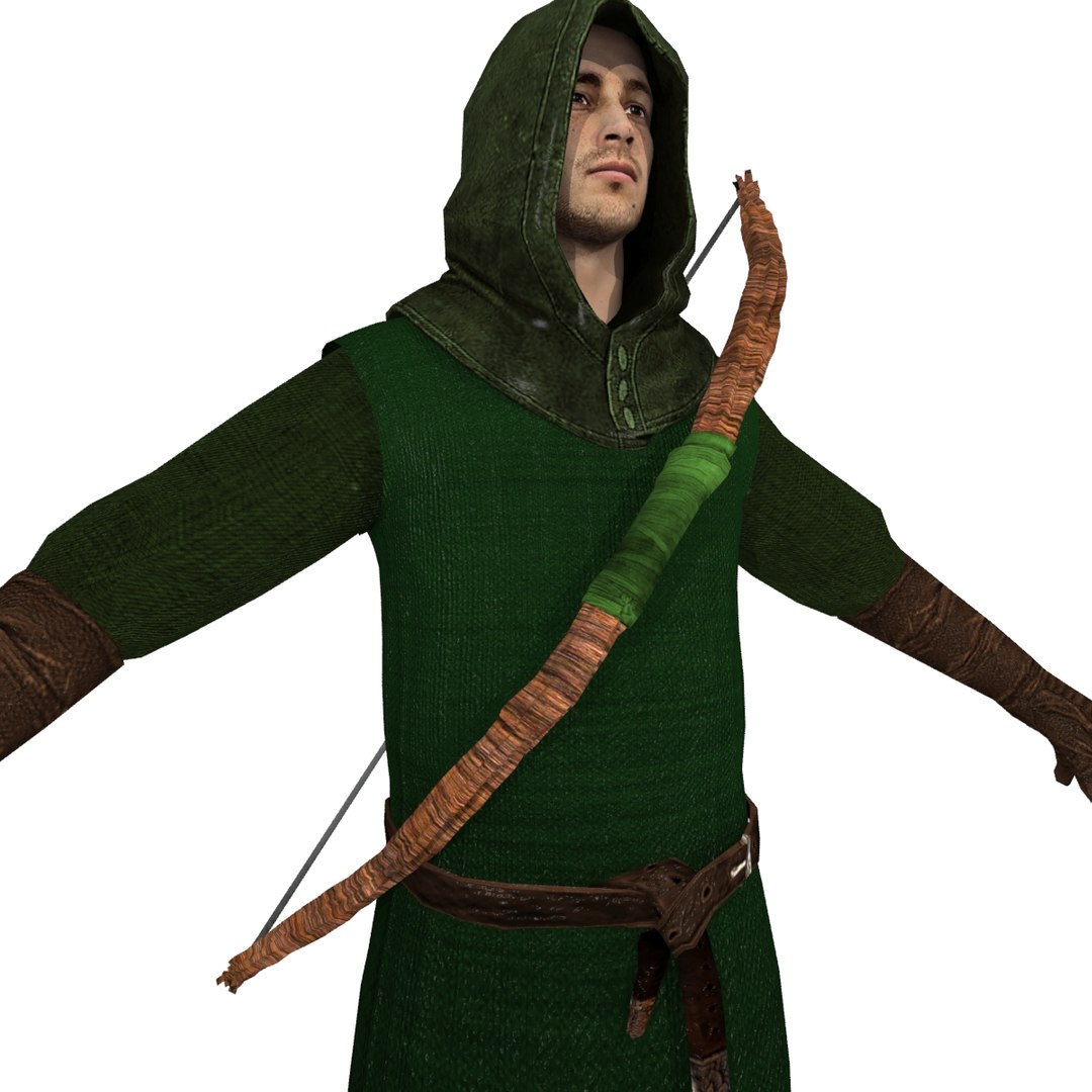 Robin Hood 3d Model