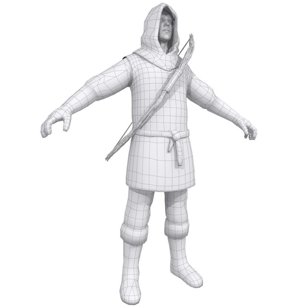 Robin Hood 3d Model