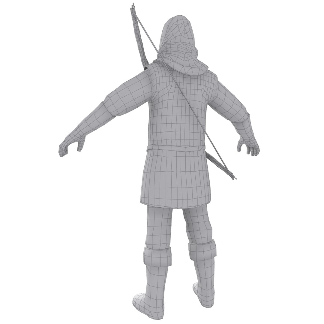 Robin Hood 3d Model