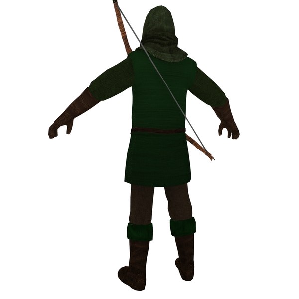 robin hood 3d model