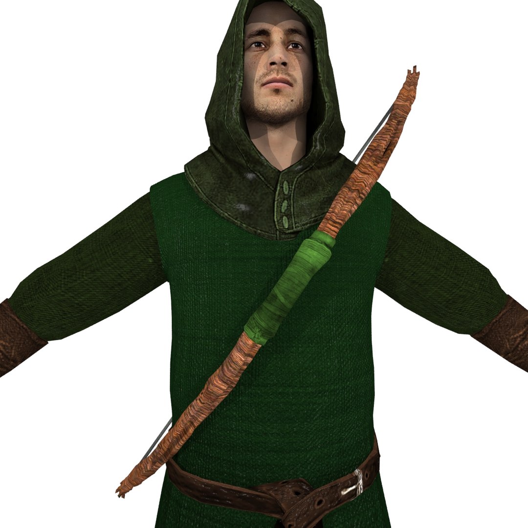Robin Hood 3d Model