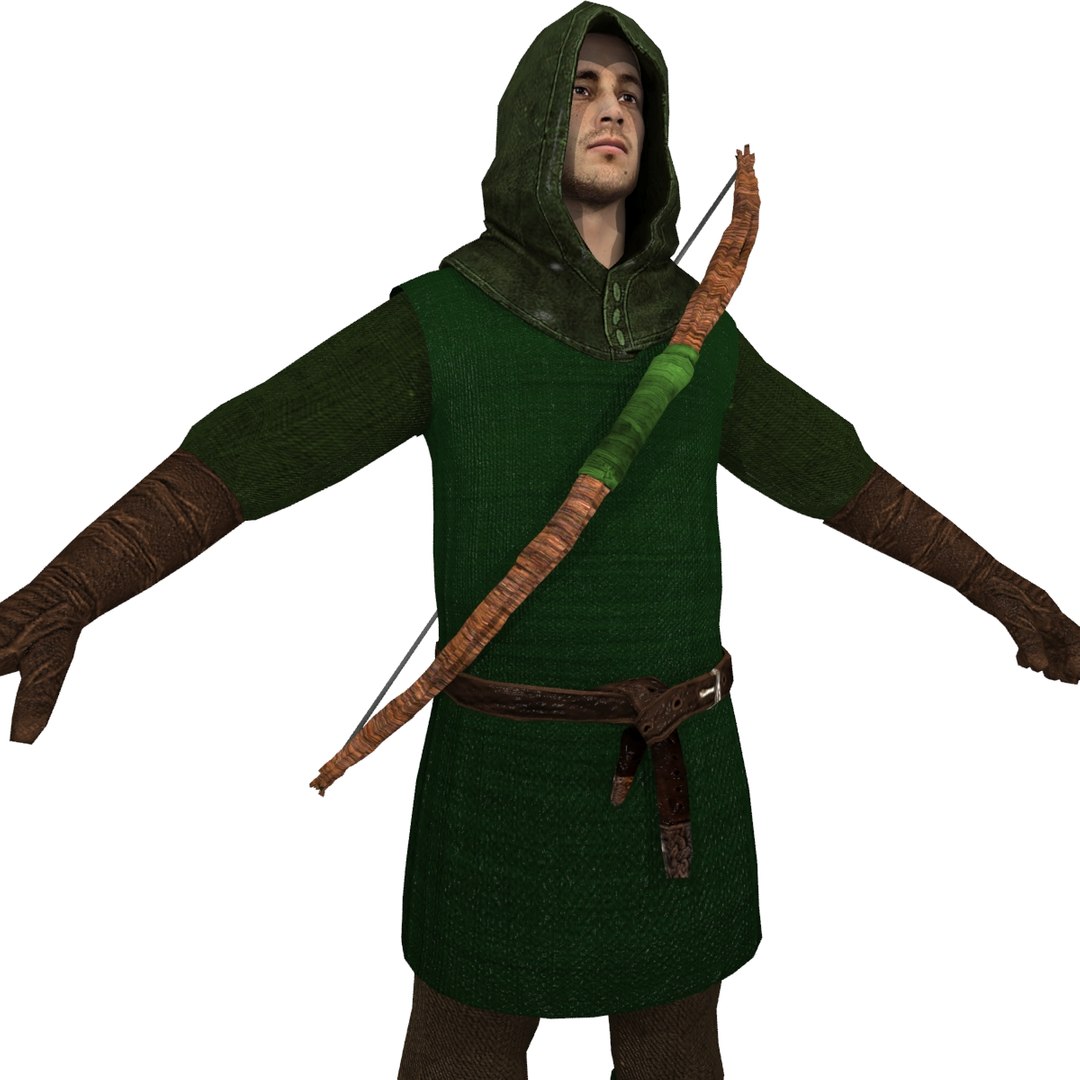 Robin Hood 3d Model