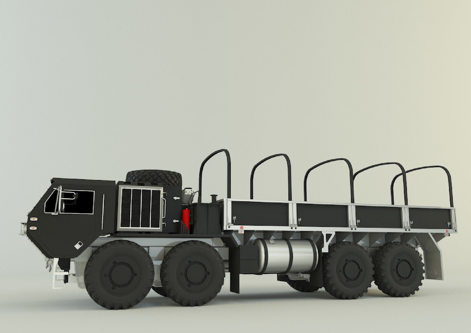3D HEMTT A4 CARGO TRUCK model - TurboSquid 2062612