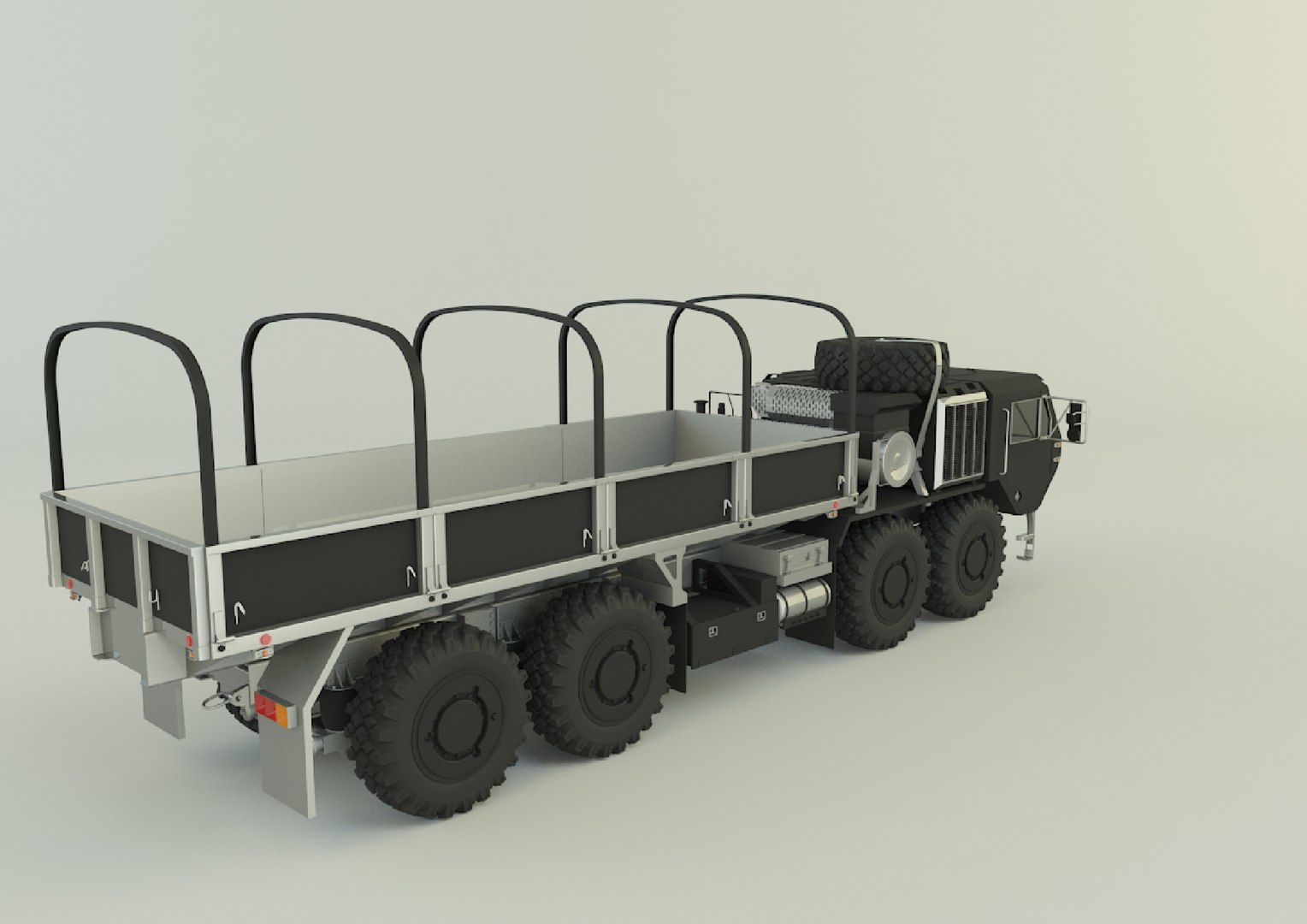 3D HEMTT A4 CARGO TRUCK Model - TurboSquid 2062612