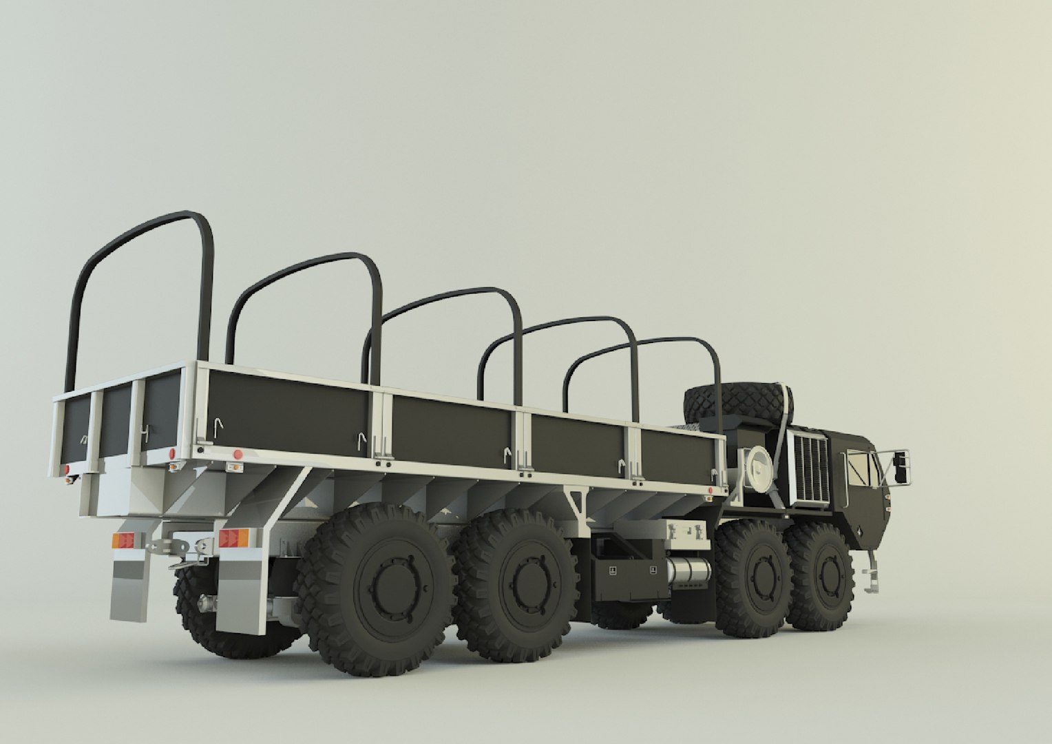 3D HEMTT A4 CARGO TRUCK Model - TurboSquid 2062612