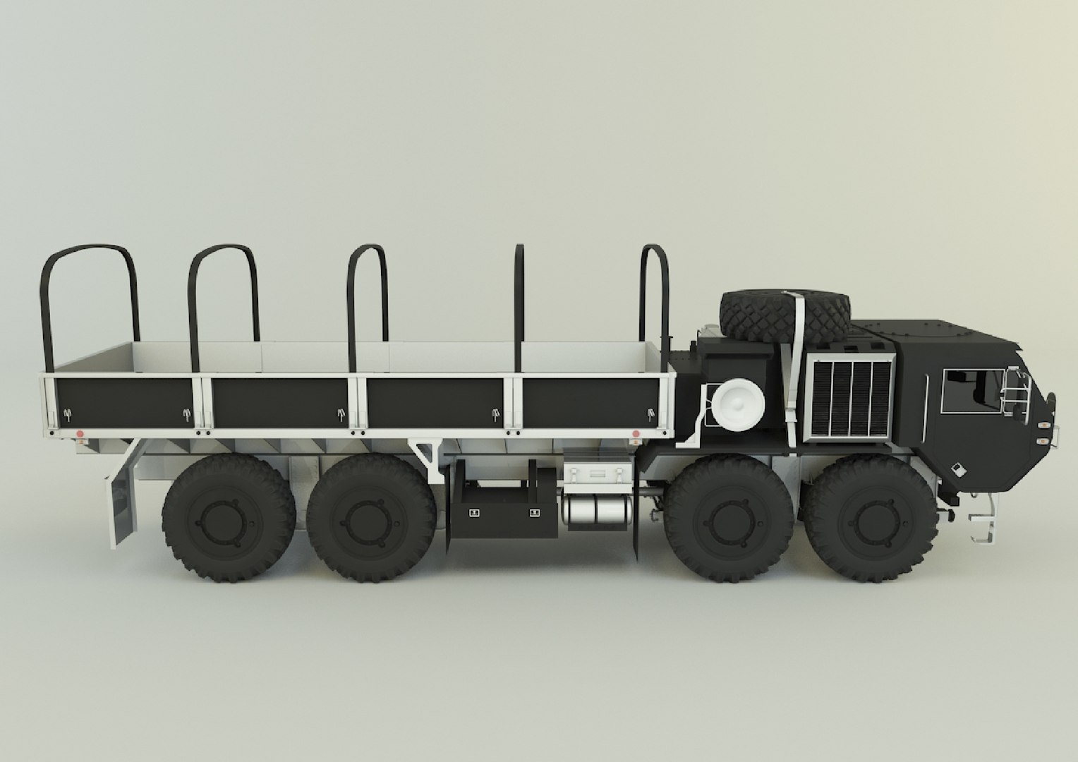 3D HEMTT A4 CARGO TRUCK Model - TurboSquid 2062612