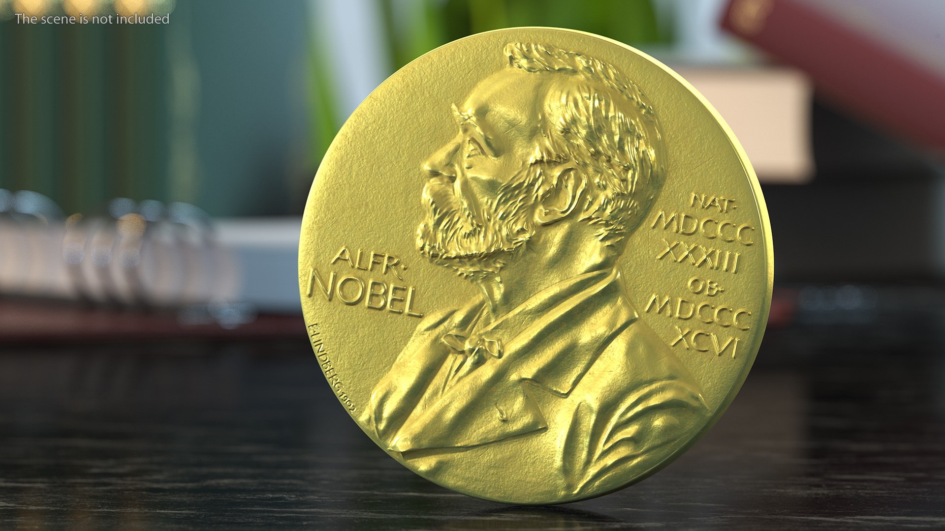 3D Economics Nobel Prize - TurboSquid 1851751