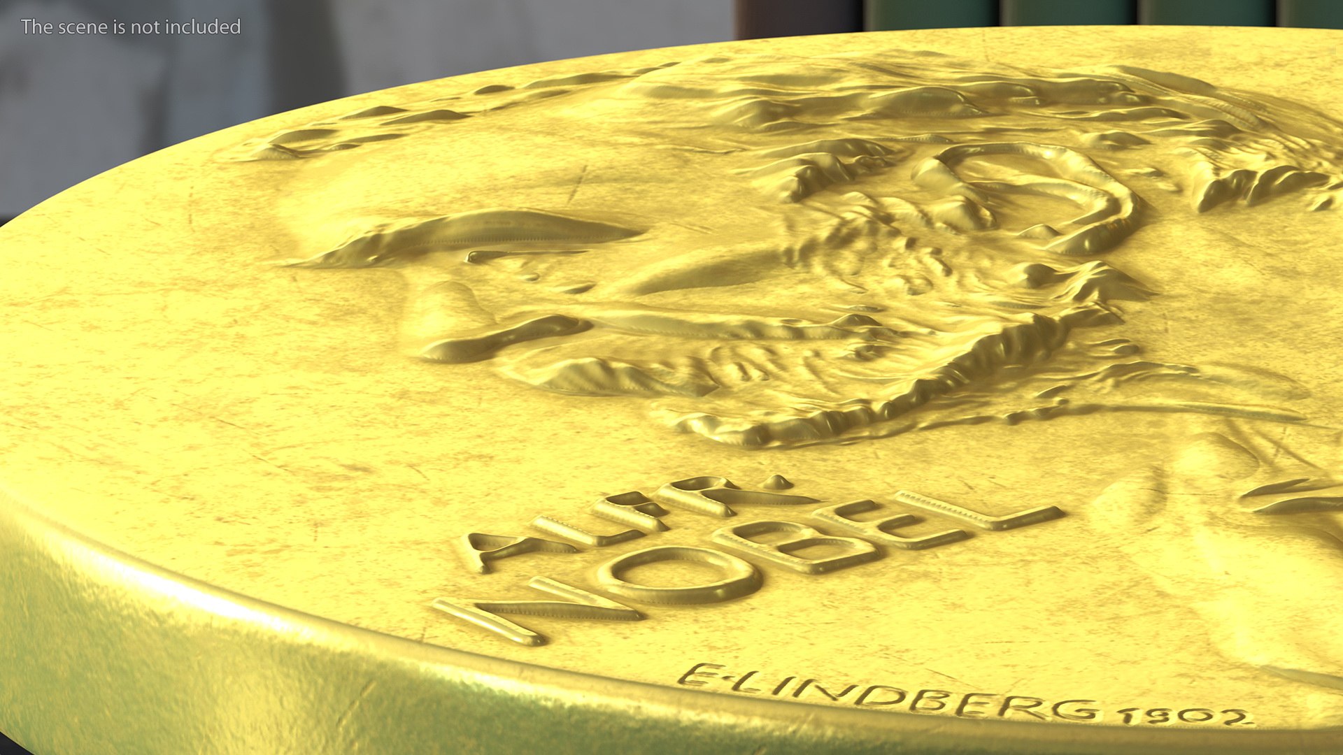 3D Economics Nobel Prize - TurboSquid 1851751