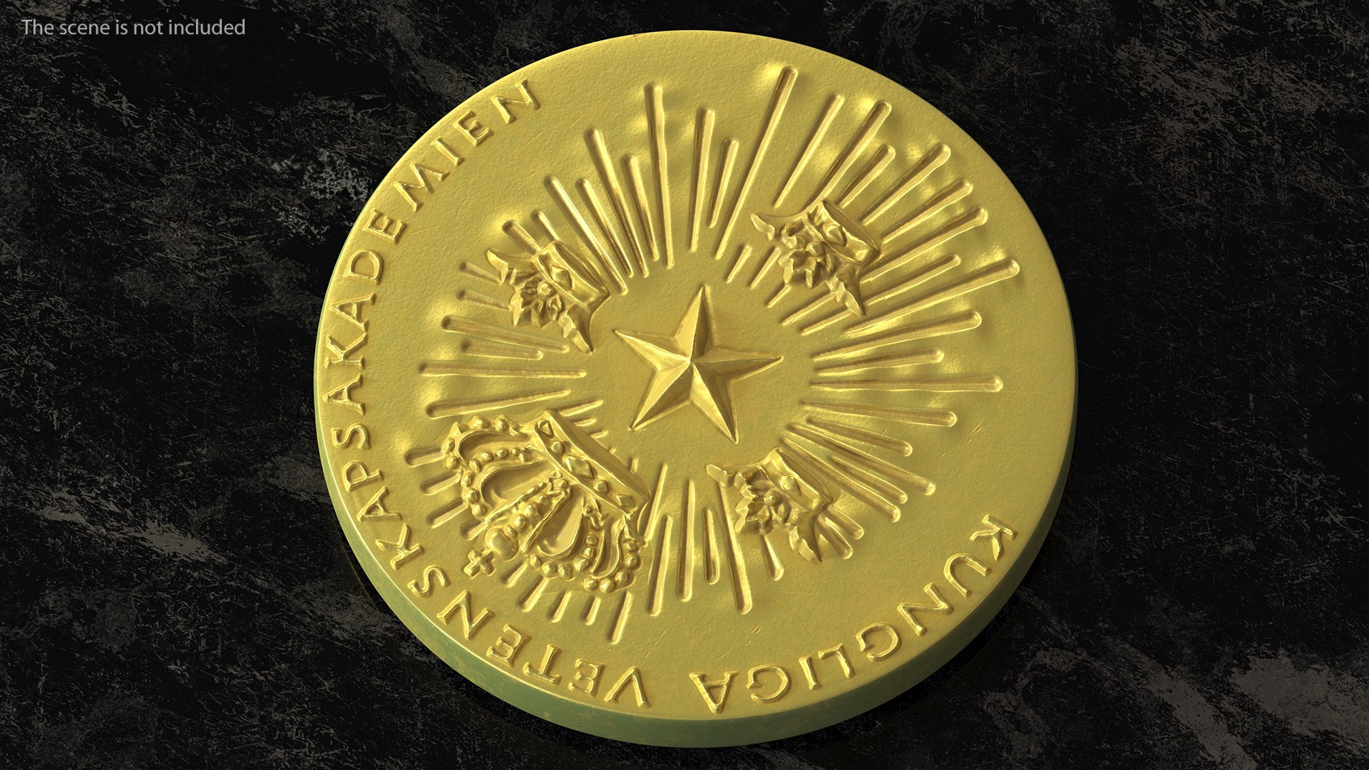 3D Economics Nobel Prize - TurboSquid 1851751