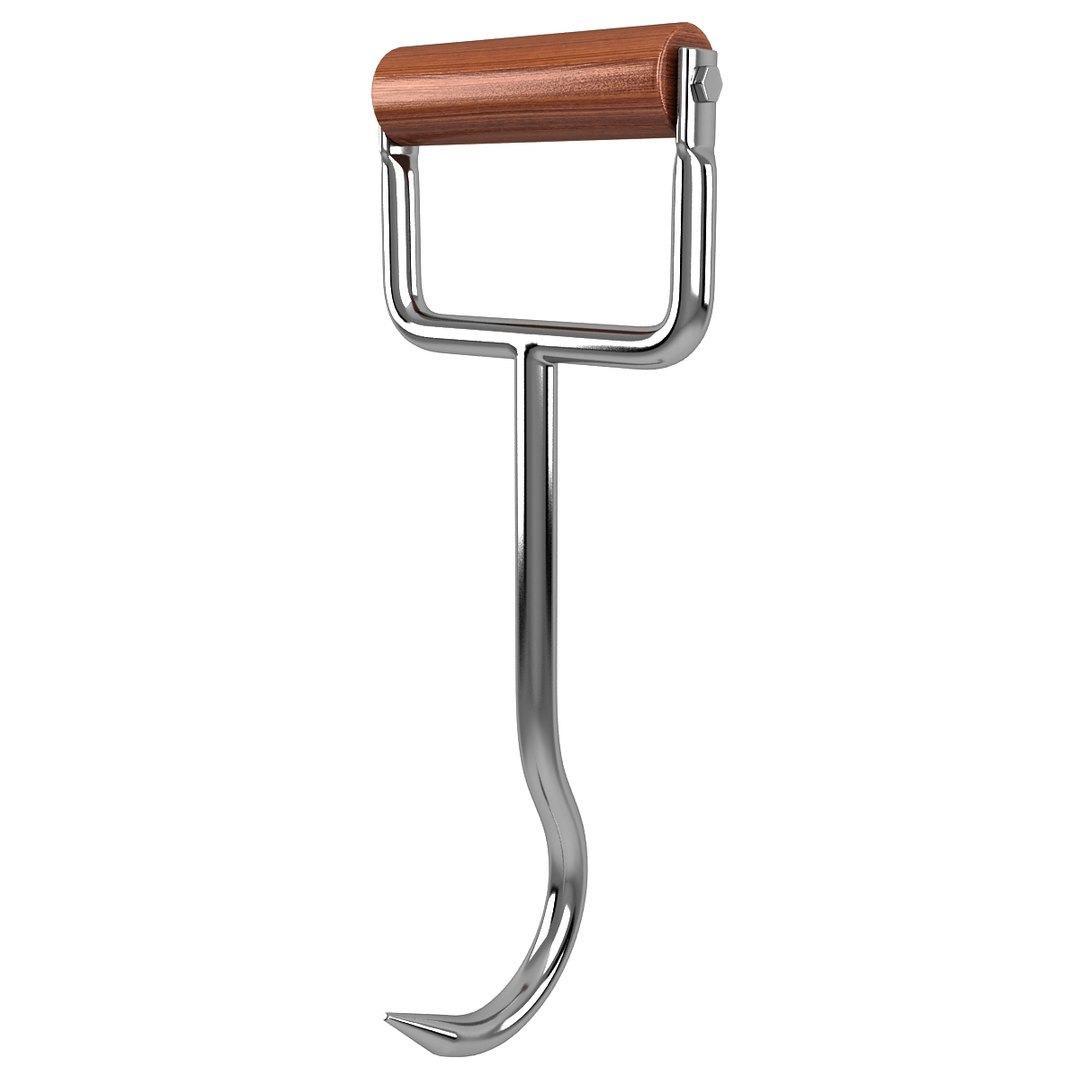 3d model hay hooks