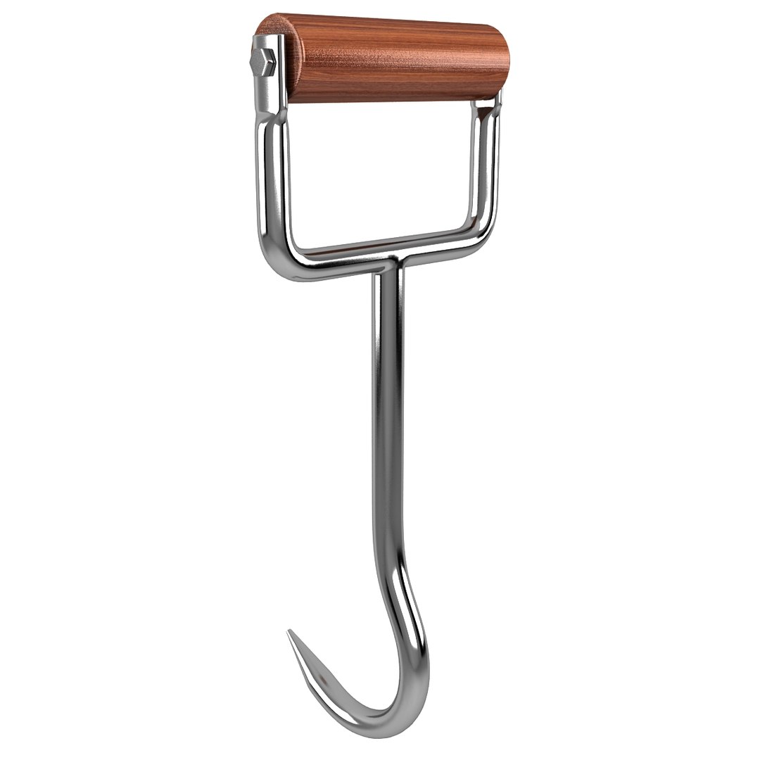 3d model hay hooks
