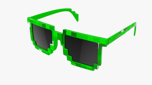 Sonnenbrille im Pixel-Stil 3D-Modell - TurboSquid 1960193